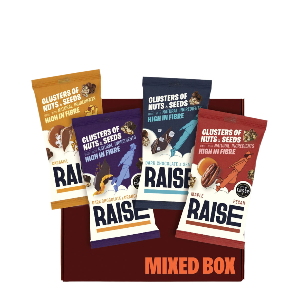 Mixed Box Nut & Seed Clusters – Chill.com